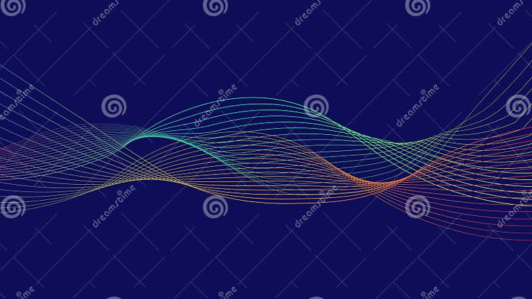 Gradient Background Blue Abstract Curve Background Line Curve Gradient ...