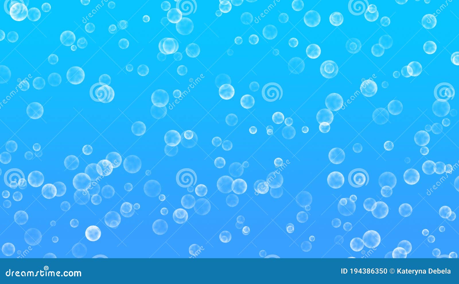 Gradient Background Bokeh Blue and White. Background for Design and ...