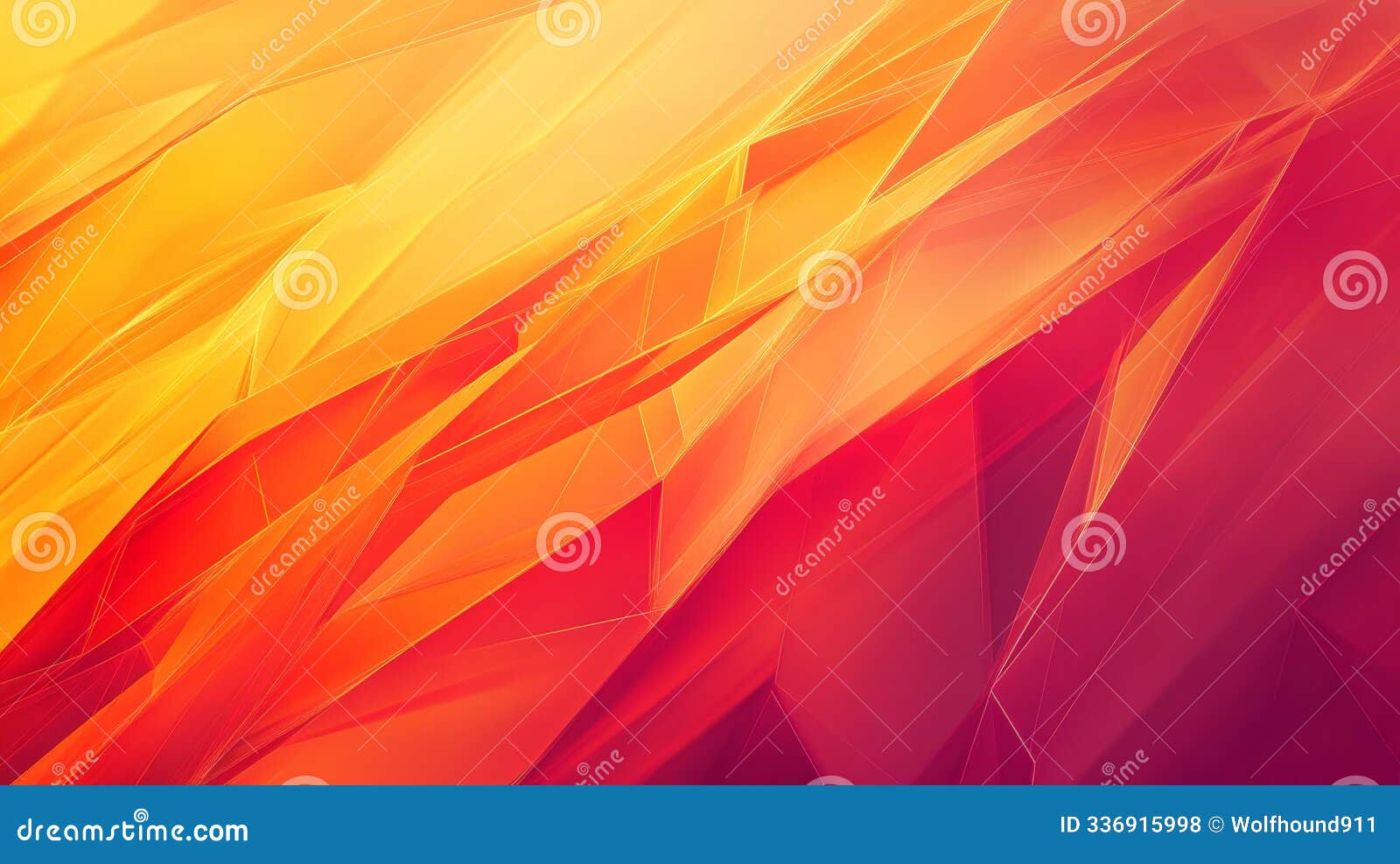 Gradient Background with Bold Colors Fading from Fiery Red To Orange ...