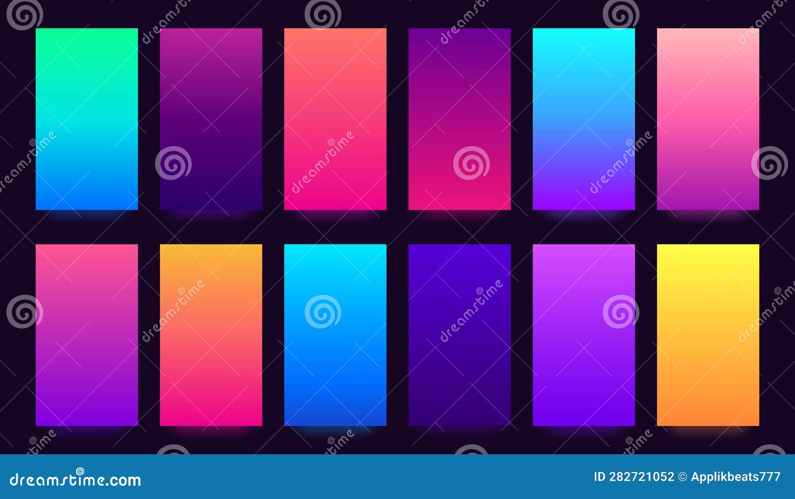 Gradient Background. Colorful Gradients, Blurred Colors and Vivid ...