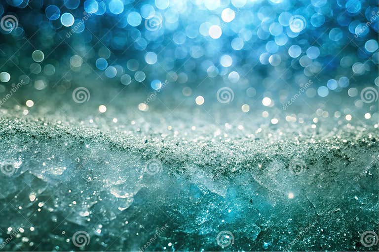 Gradient Background with Cool Glacier Blue Merging Stock Illustration ...