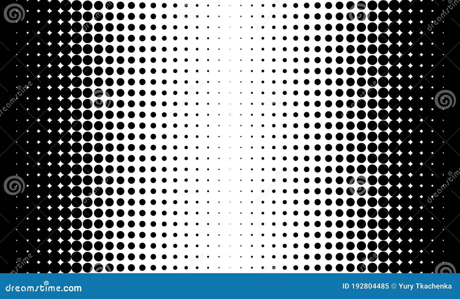 Gradient Background with Dots Halftone Dots Design Stock Vector ...