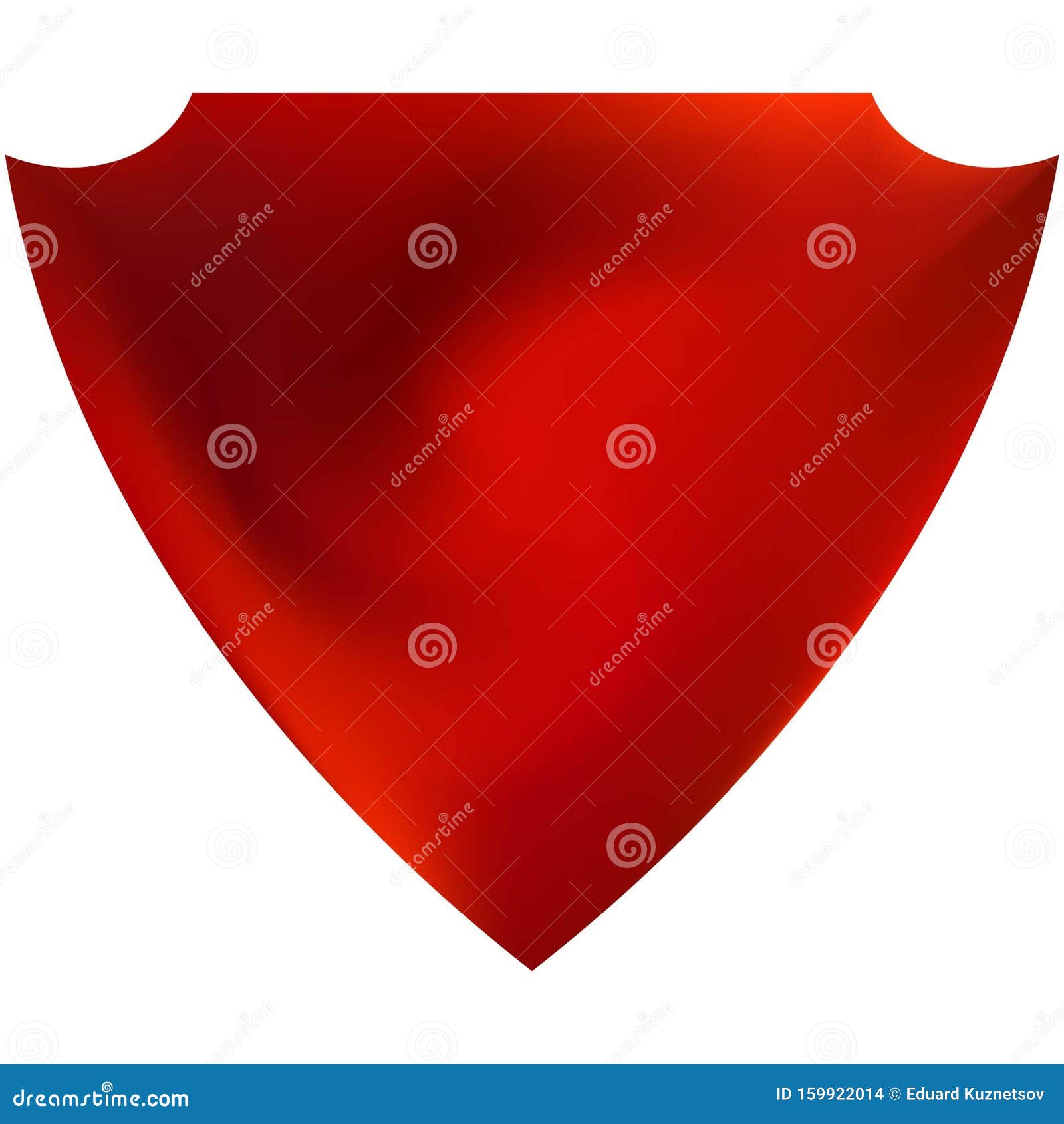 Gradient Background in the Form of a Shield Stock Illustration ...
