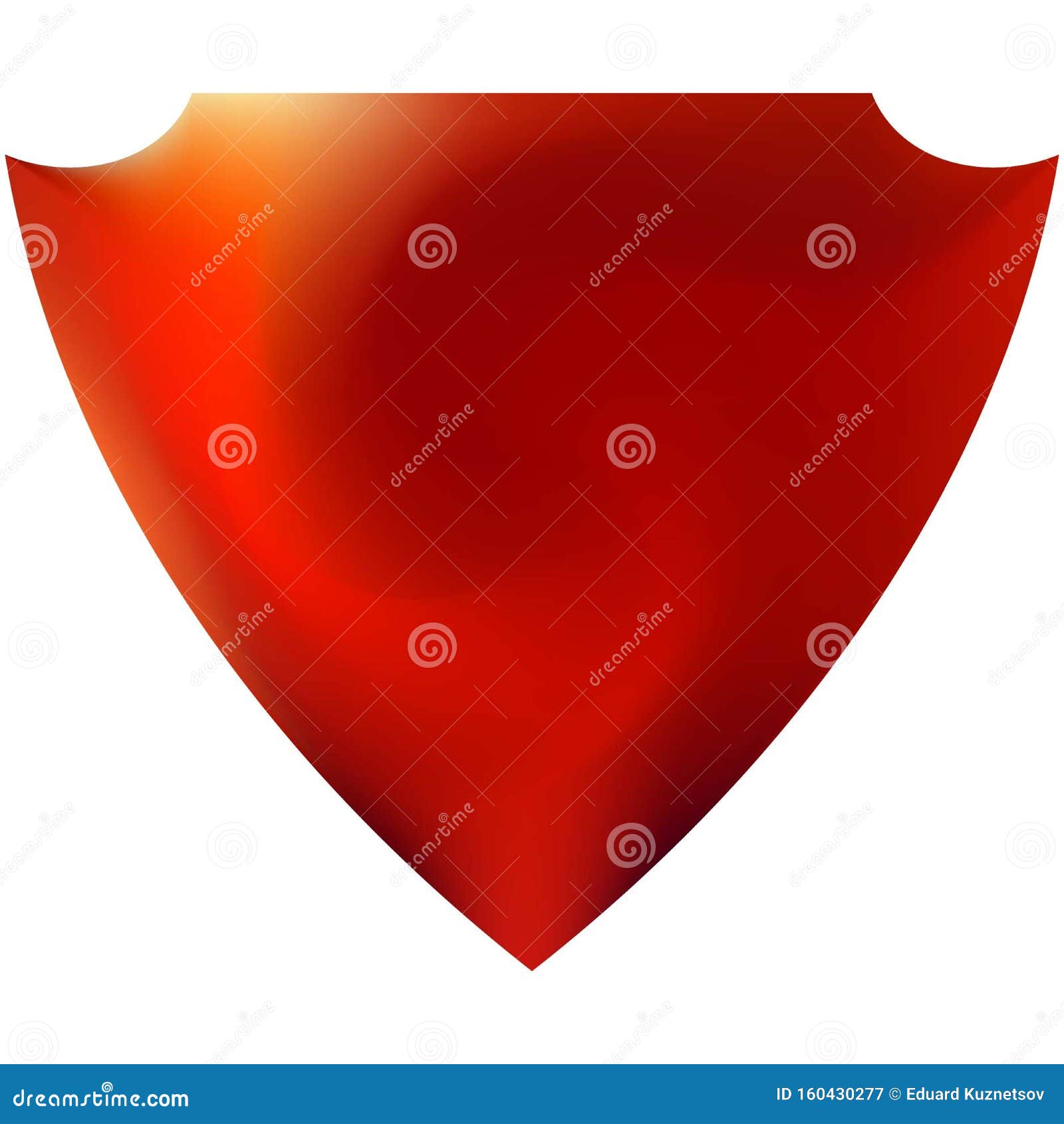 Gradient Background in the Form of a Shield Stock Illustration ...
