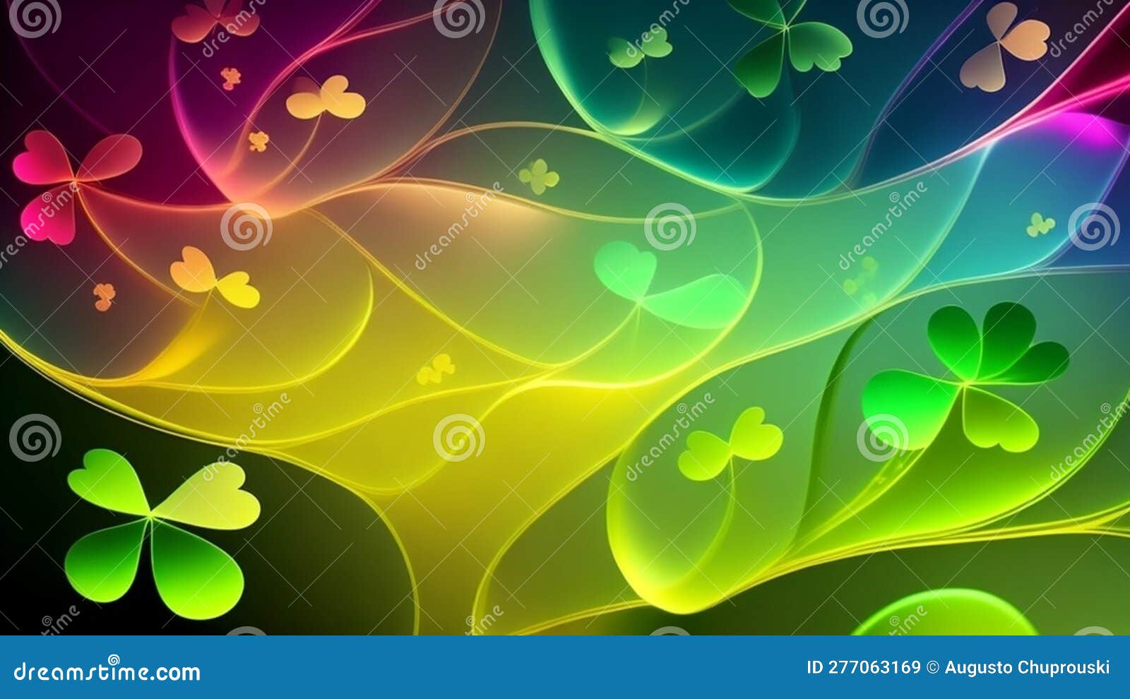 Gradient Background Green Space Travel Stock Illustration ...