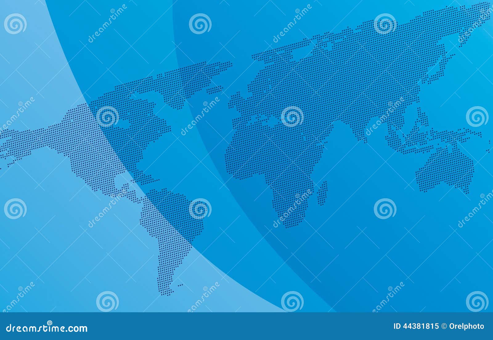 Gradient Background with Map of World Stock Vector - Illustration of ...