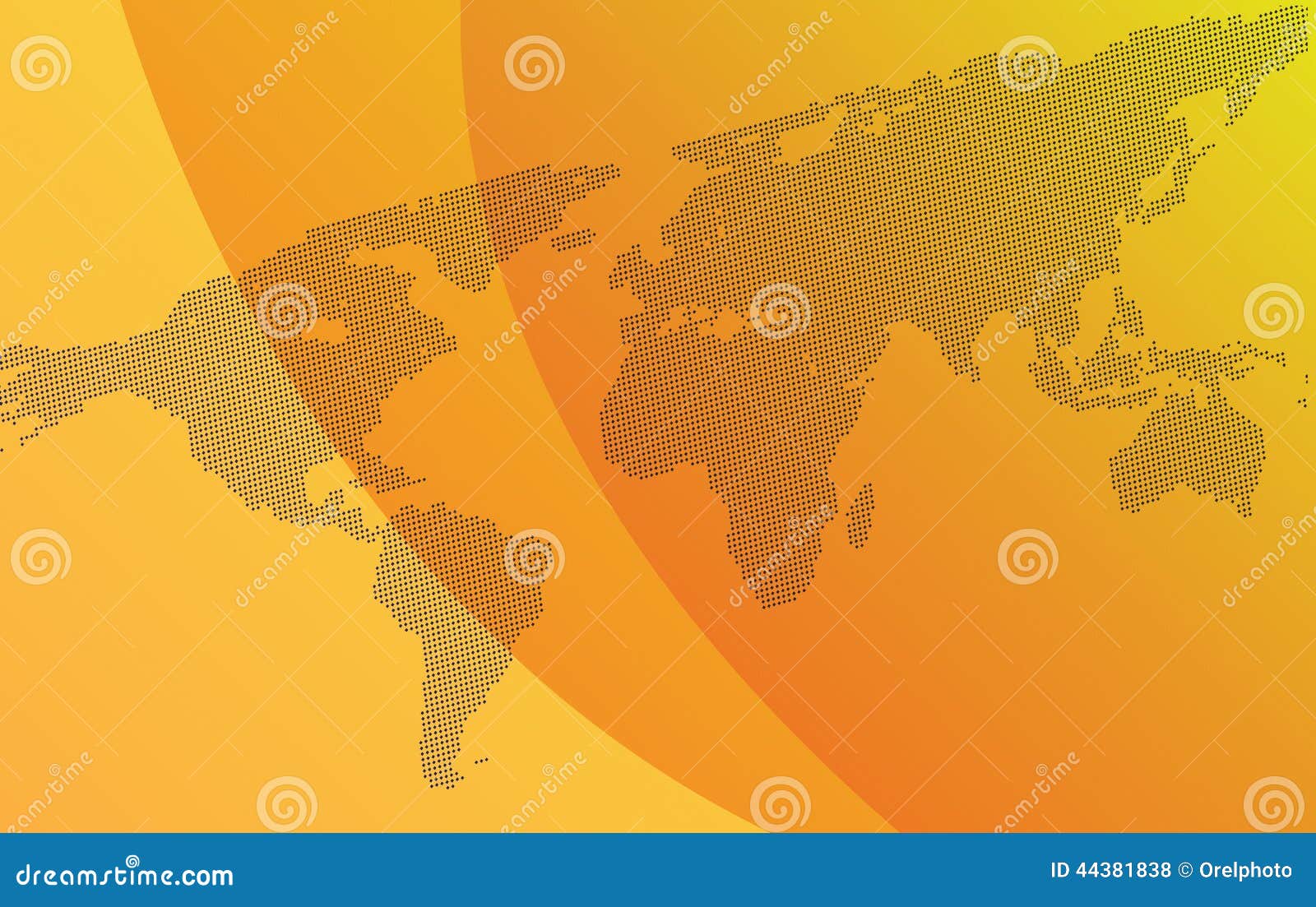 Gradient Background with Map of World Stock Vector - Illustration of ...