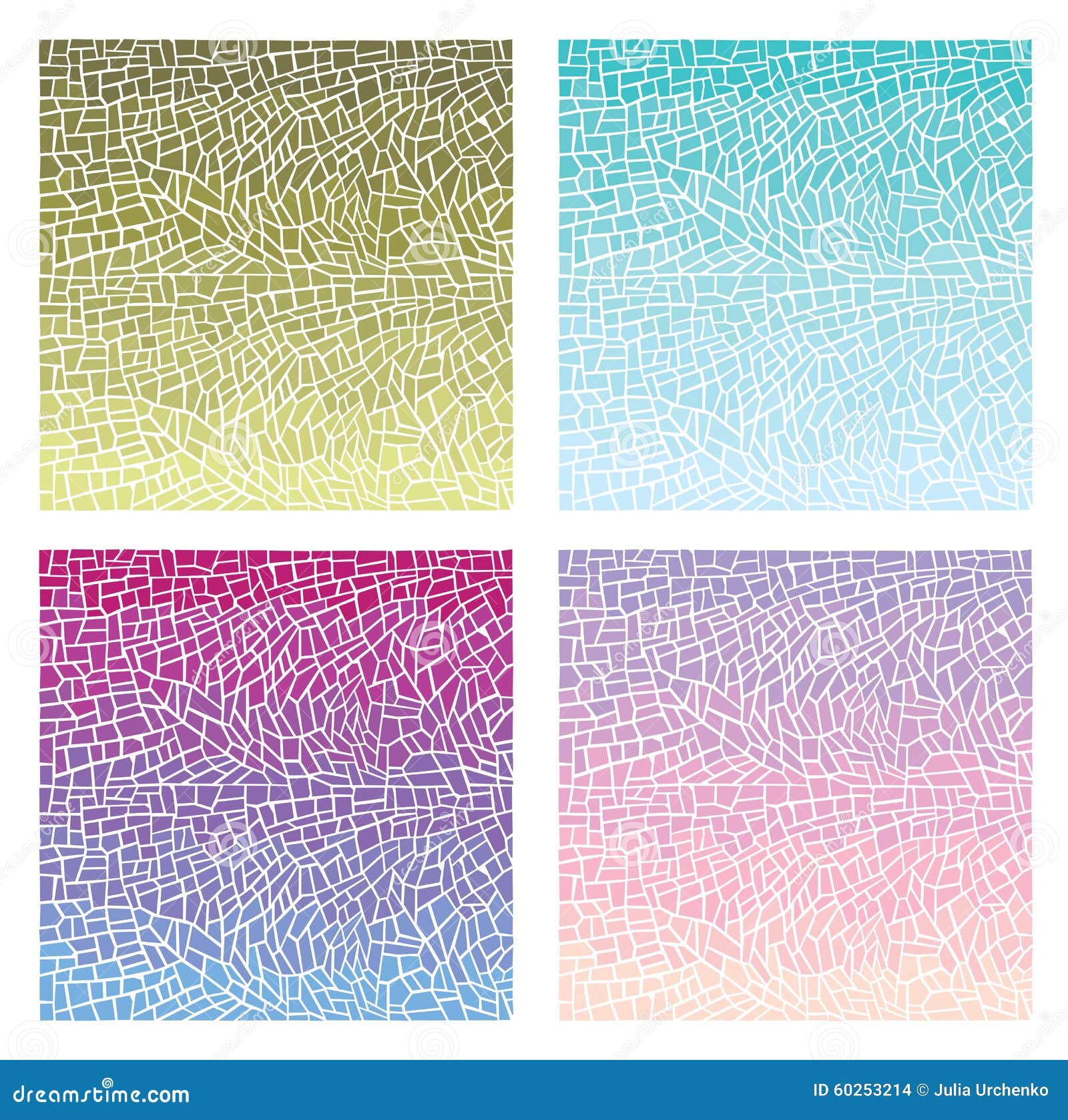 Gradient Background from Mosaic Stock Vector - Illustration of gradient ...