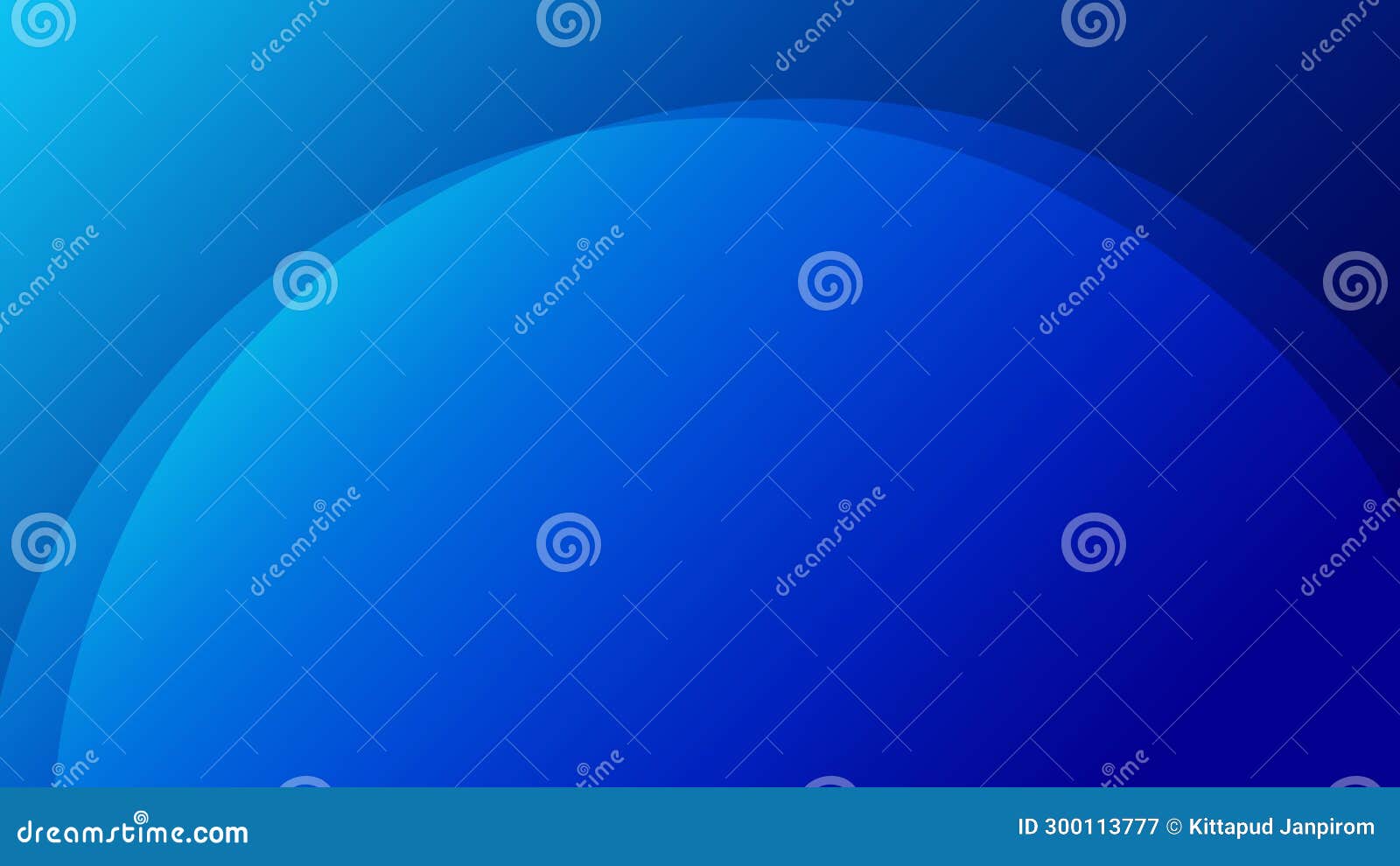 Pastel Curve With Shadow On Blue Background, Panoramic Layout, Design ...