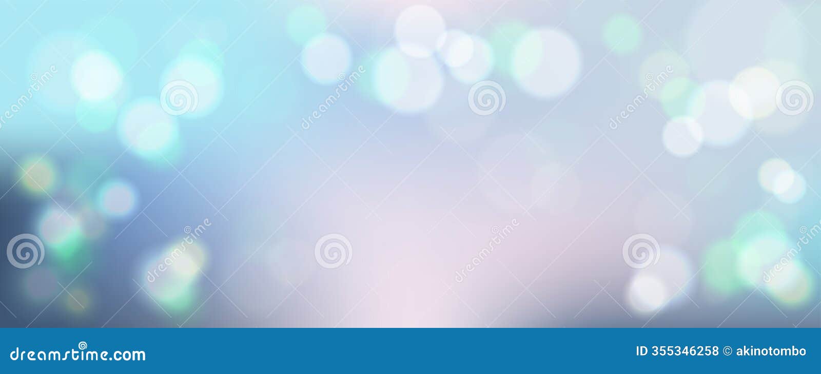 Gradient Background with Sparkling Bokeh Inspired by Rain. Stock Vector ...