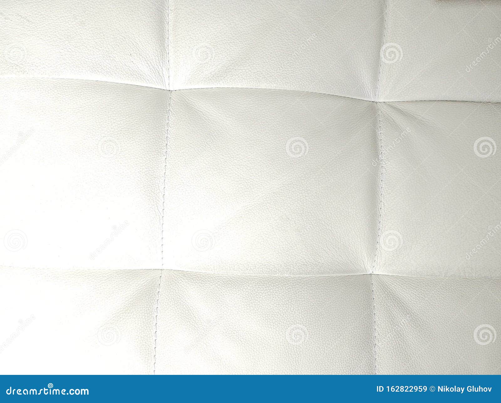 Gradient Background - Stitched Leather with White Squares. Stock Image ...