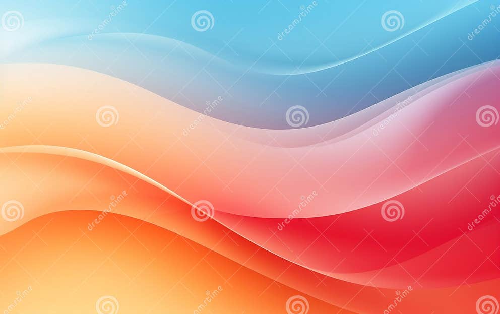 Gradient Background with Two Hues Stock Illustration - Illustration of ...