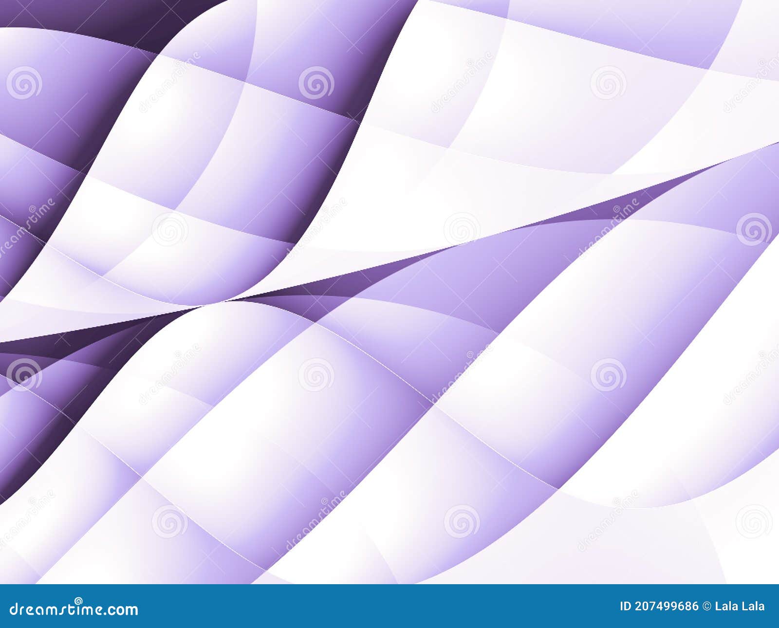 Gradient Background on the White Paper Waves Colorful. Stock ...