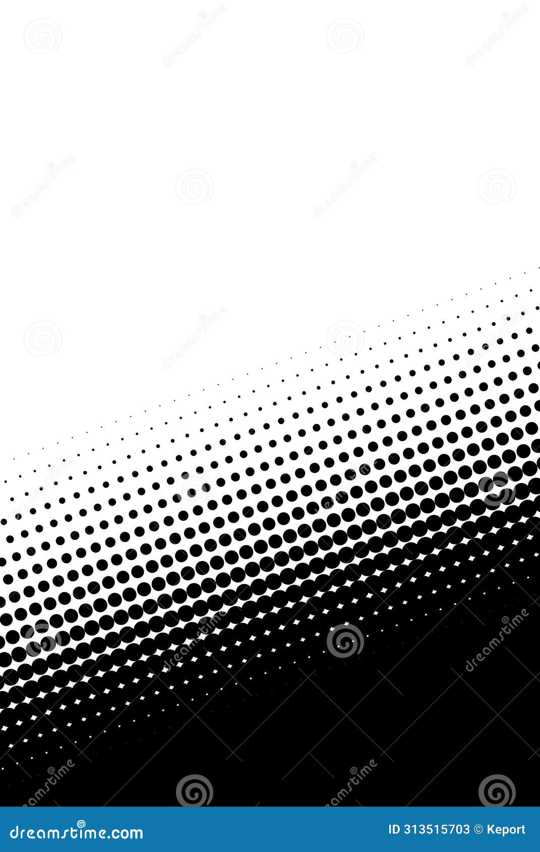 Gradient Banner with Color Transition: Black To White Stock ...