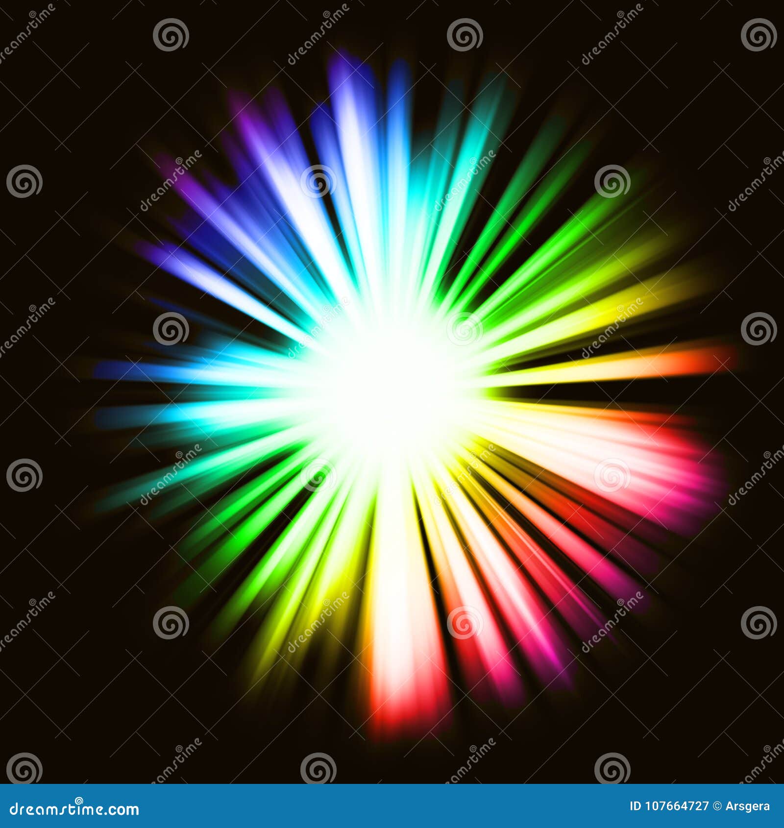 Gradient Beams of Light: Shining Star Stock Illustration - Illustration ...