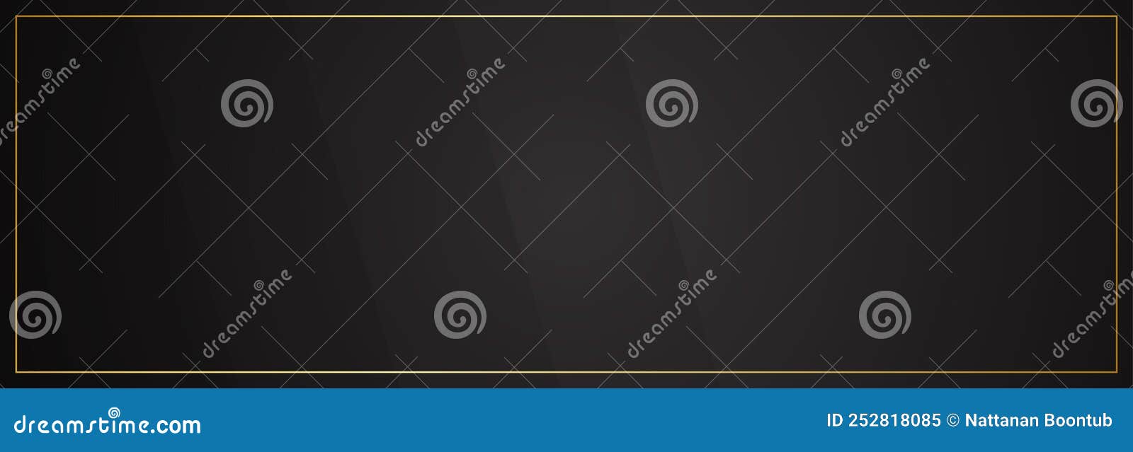 Gradient Black Backgrounds with Golden Frames. Vector Stock Vector ...