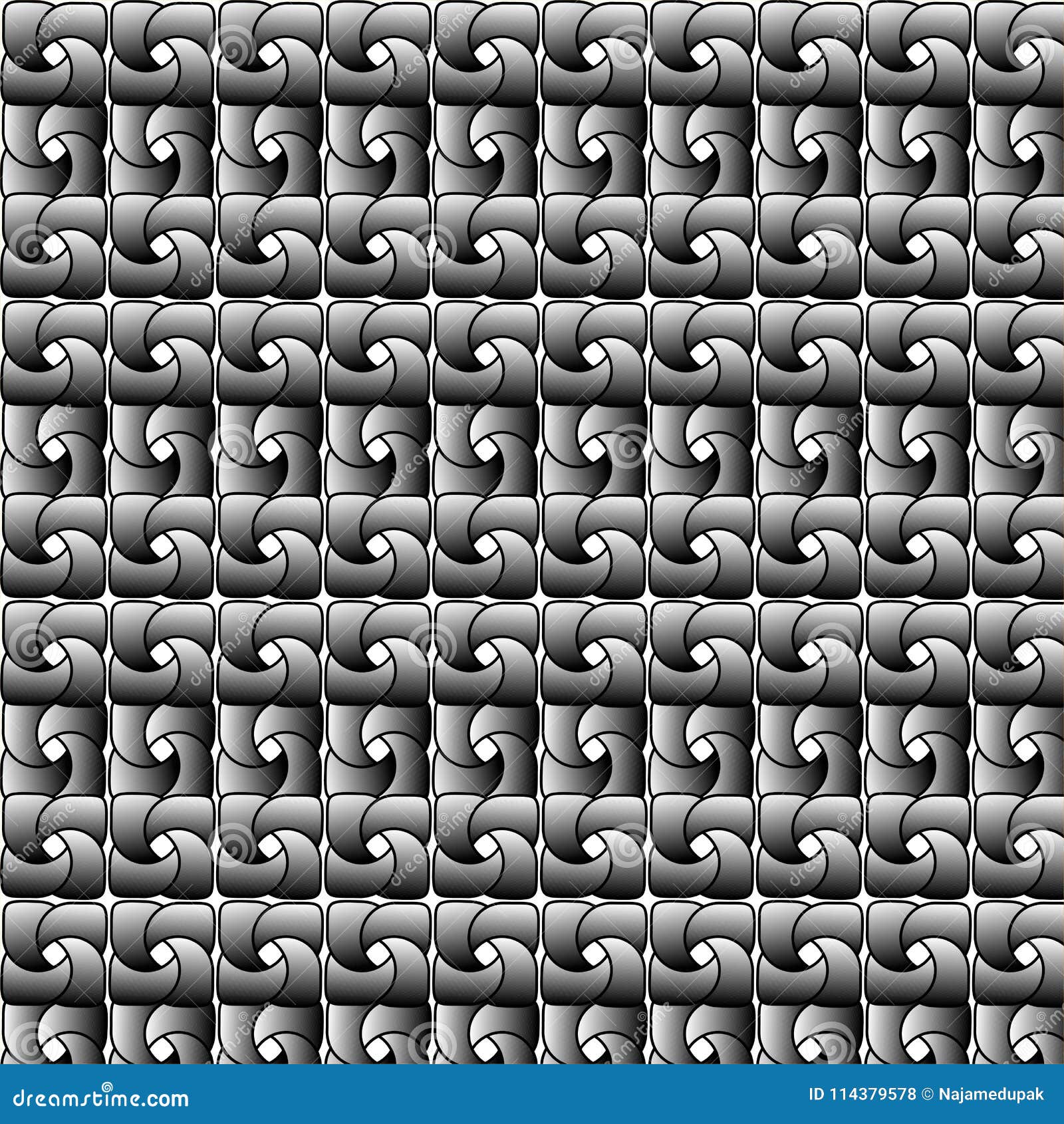 Gradient Black Geometric Design with Repeated Pattern Stock Vector ...