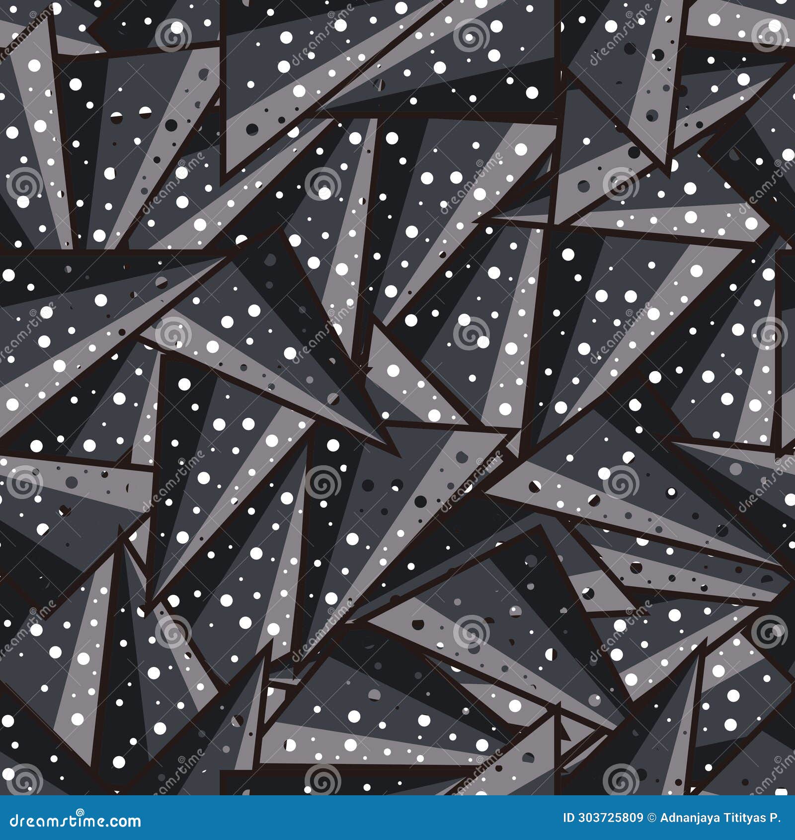 Gradient Black Irons Metal Seamless Pattern Vector Stock Vector ...