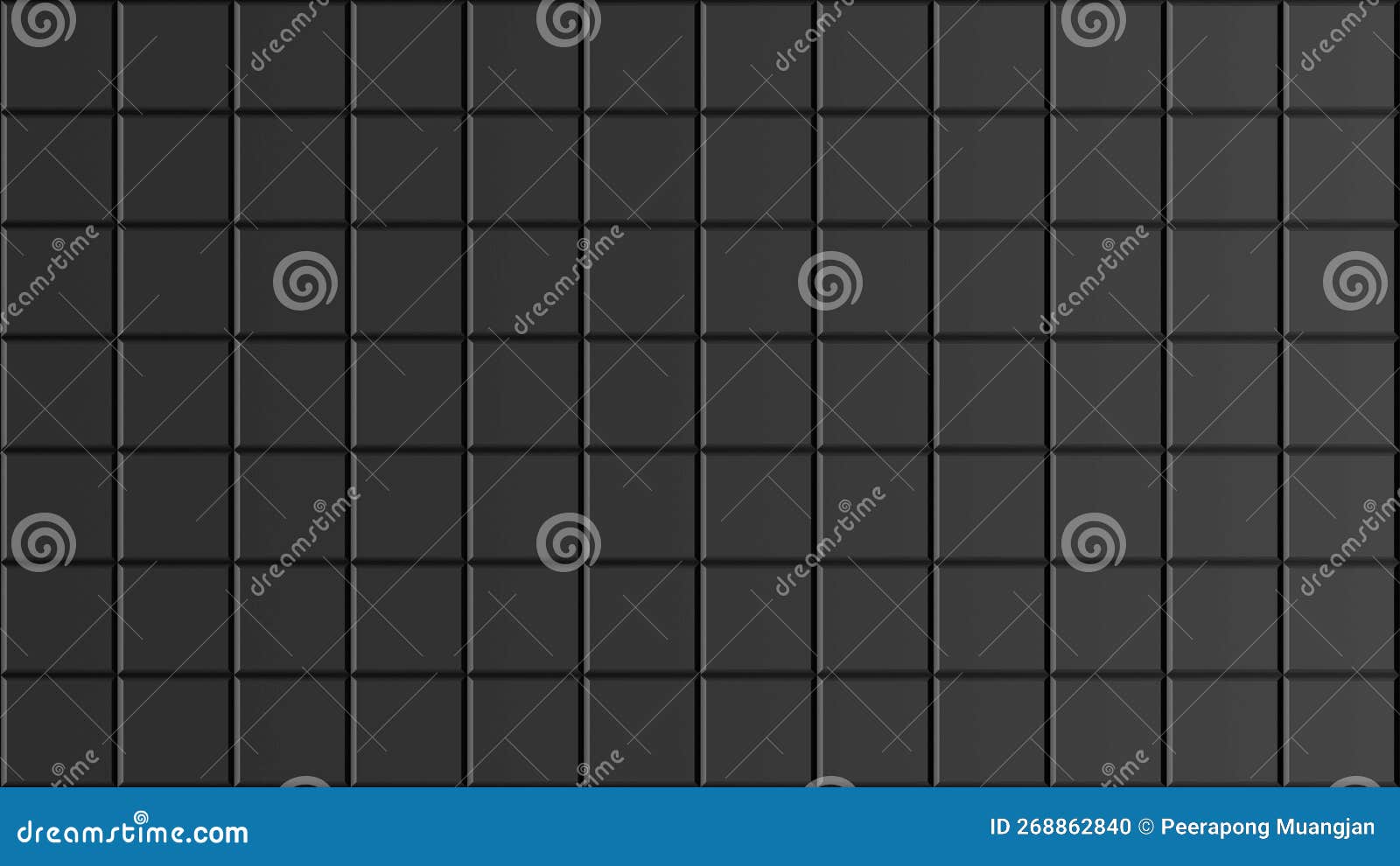 Gradient Black Square Tile. Dark Gradient Grid Pattern Background Stock ...