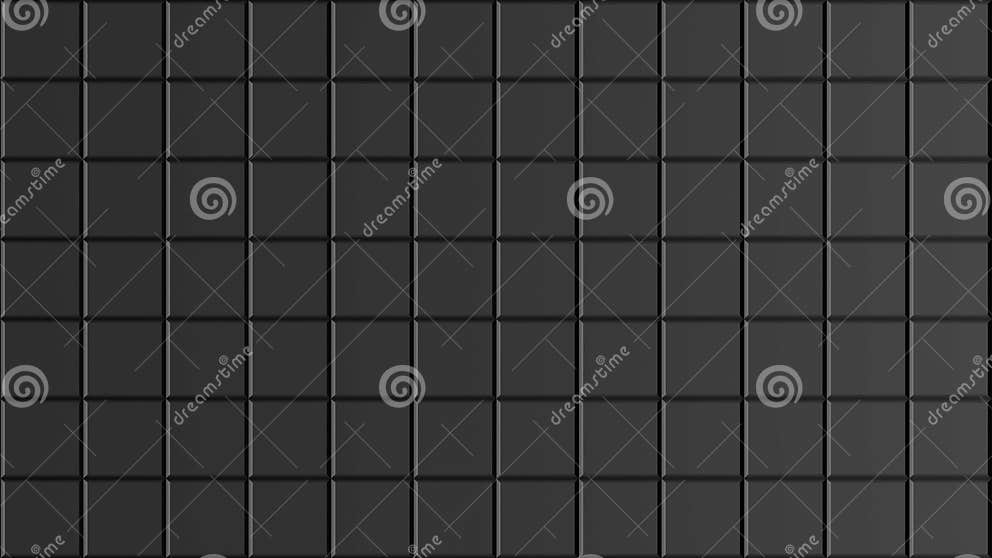 Gradient Black Square Tile. Dark Gradient Grid Pattern Background Stock ...