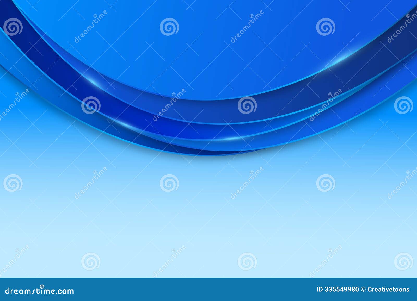Gradient Blue Abstract Background. Business Background with Blue Circle ...
