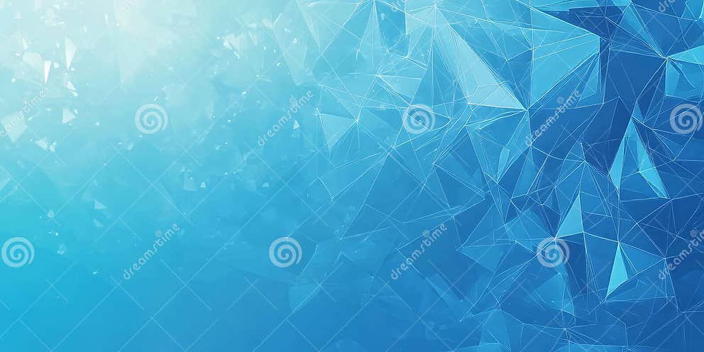 A Gradient Blue Background Featuring Sharp Angles and Geometric Shapes ...