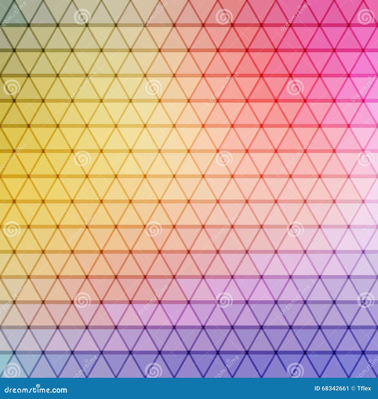 Gradient Blue Color and Triangle Polygon Pattern Background () Stock ...