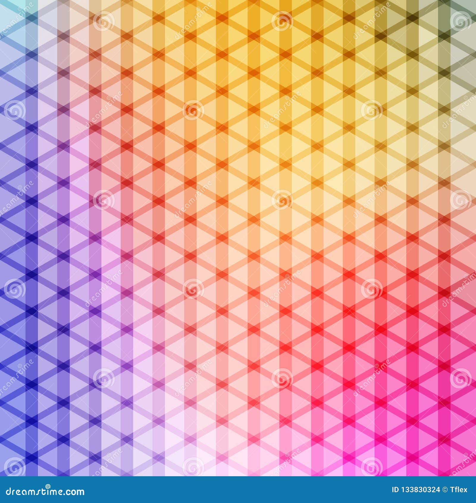 Gradient Blue Color and Triangle Polygon Pattern Background Vector ...