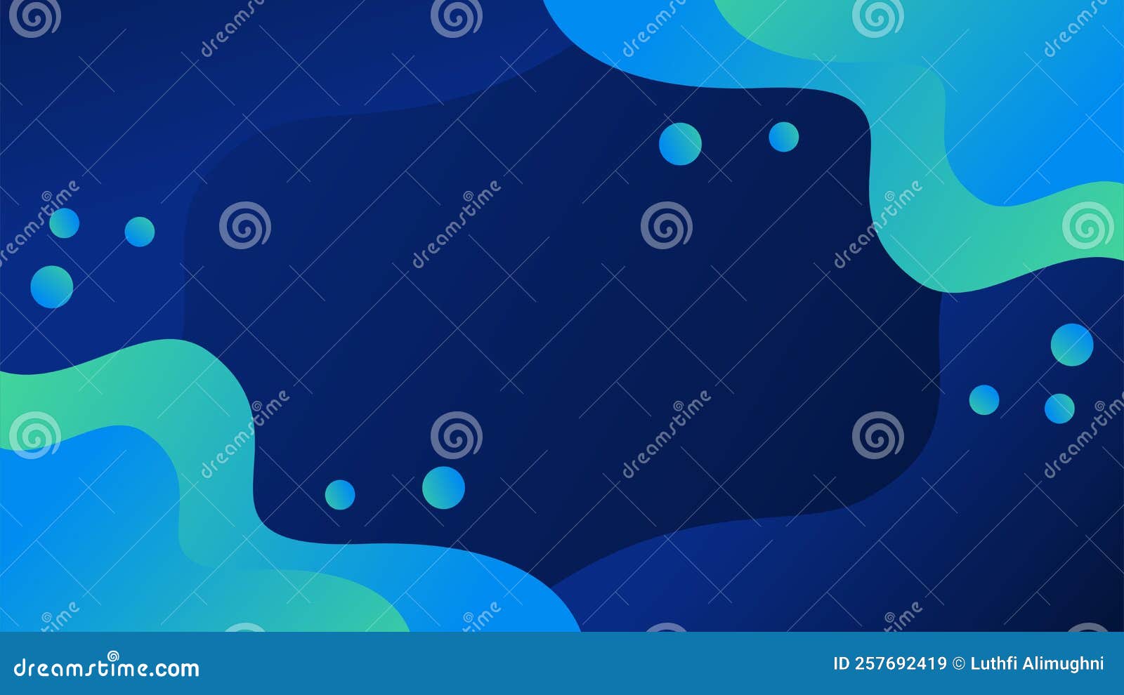 Liquid Wave Water Gradient Background Stock Vector - Illustration of ...