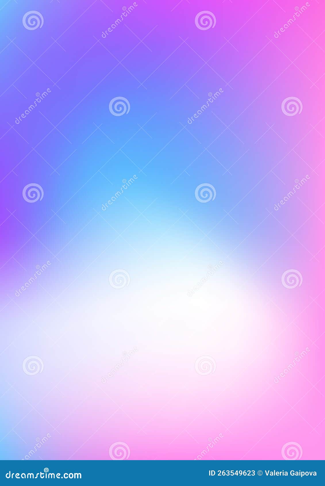 Gradient Blue Pink White Background. Vertical Rectangle Stock Vector ...