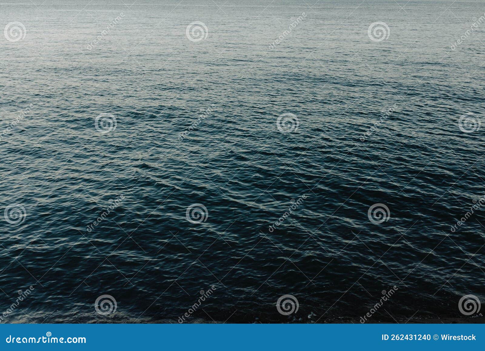 Gradient Blue Texture of Calm River Water. Stock Photo - Image of wave ...