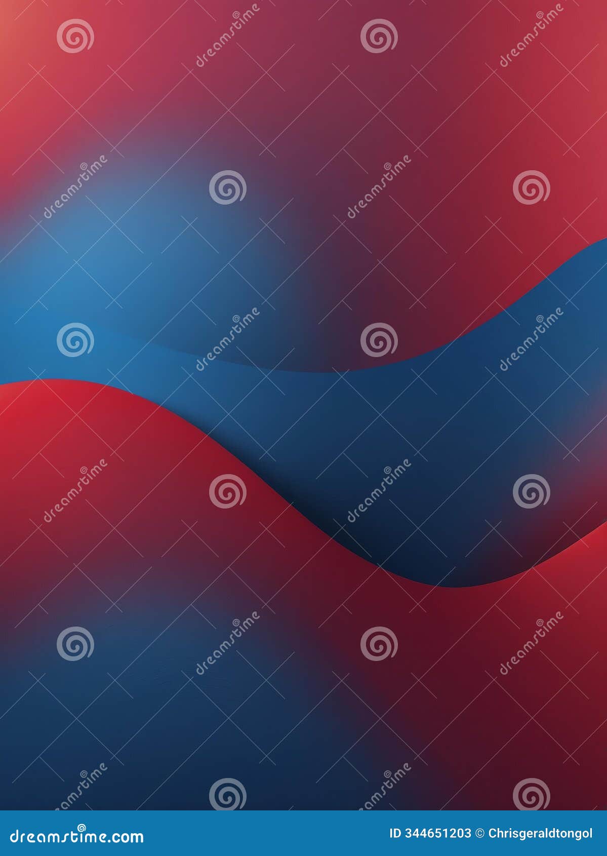 Gradient Blue To Red Smooth Grainy Texture Transition Ai Generated ...