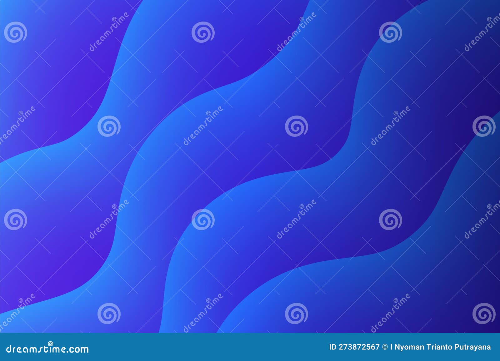 Gradient Blue Wave Fluid Background. Stock Vector - Illustration of ...