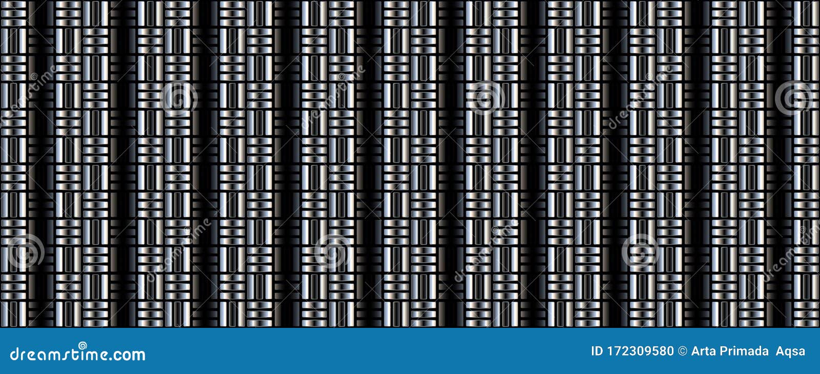 Gradient Brick Pattern of Modern Buildings Stock Illustration ...