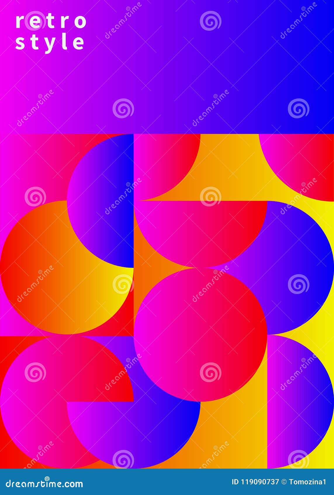 Gradient brochure design stock vector. Illustration of backdrop - 119090737