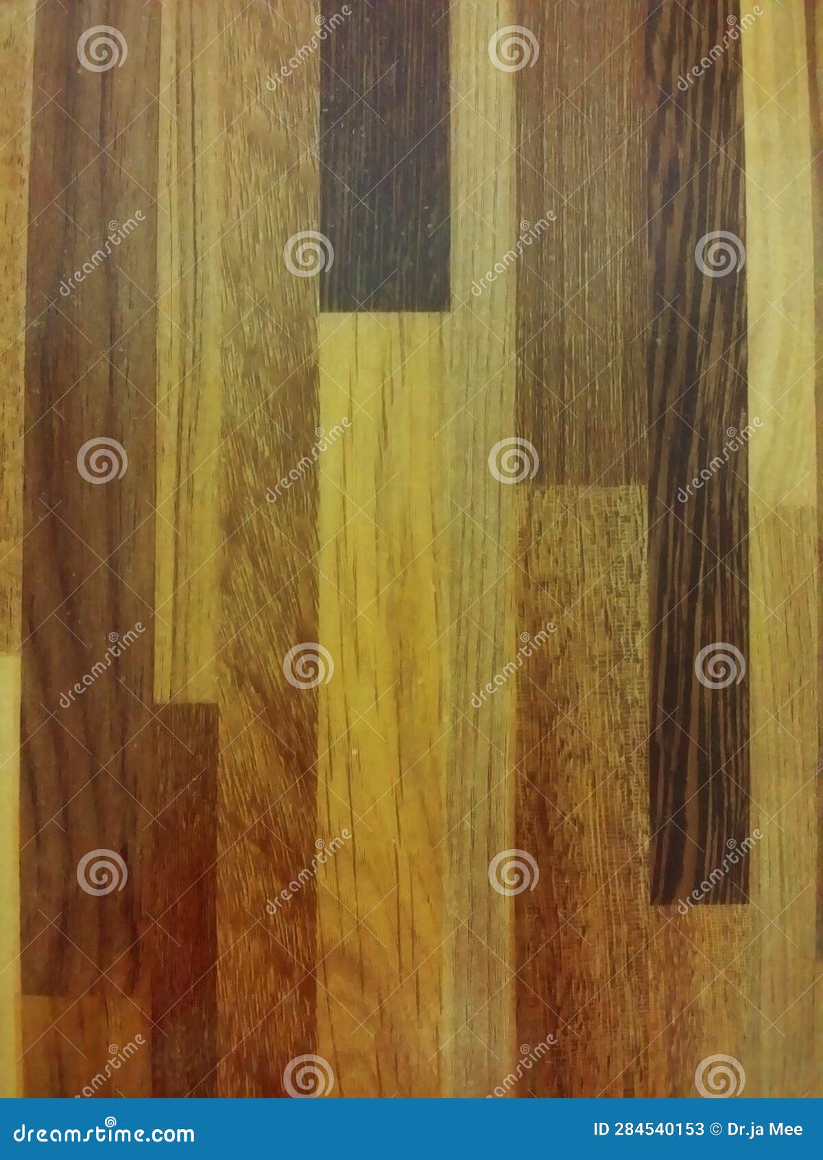 Gradient Brown Color of Linoleum in Plank Wooden Sheet Pattern Surface ...