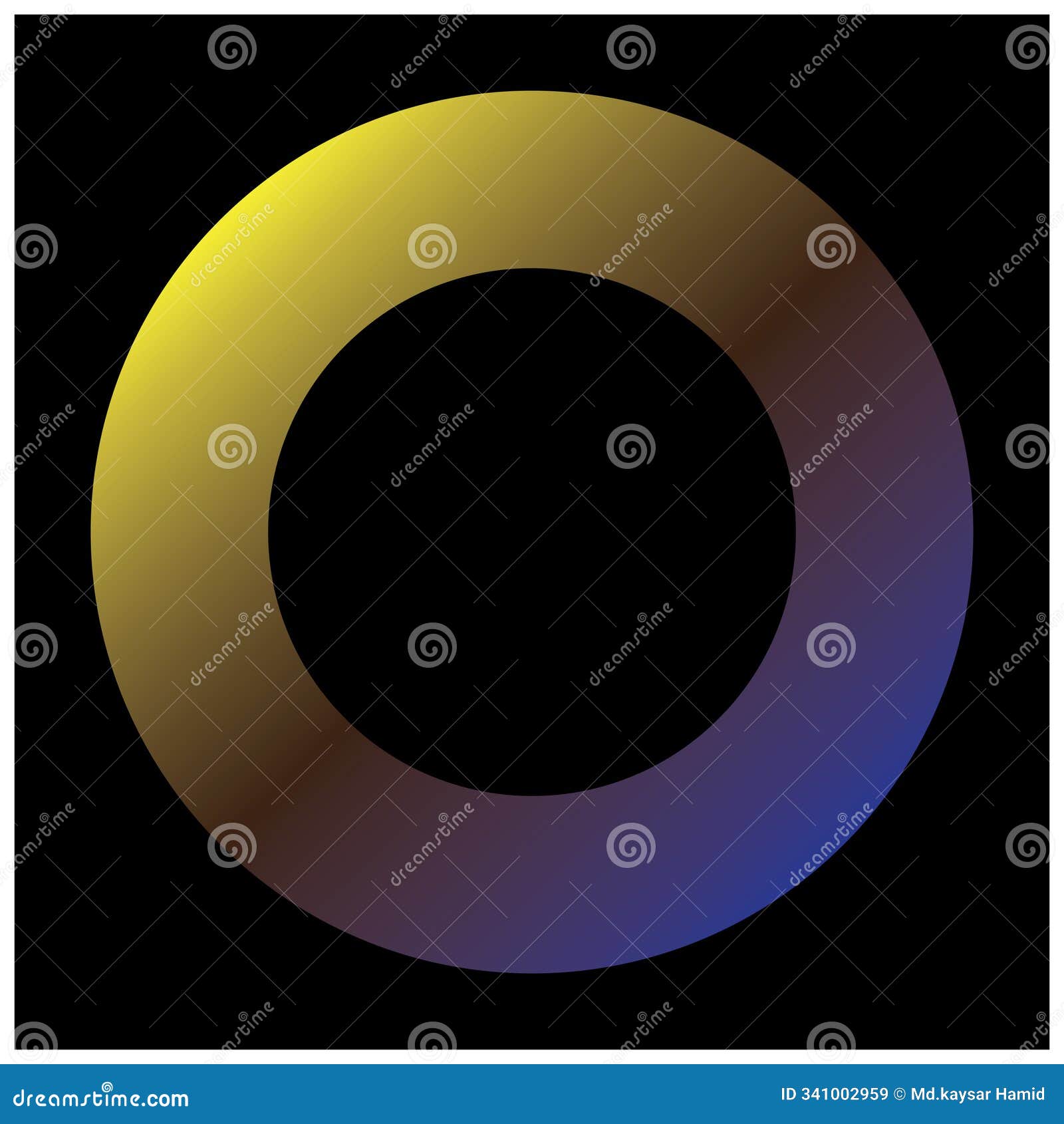 Gradient Calibration Radial Pattern, Color Wheel Effect Stock ...