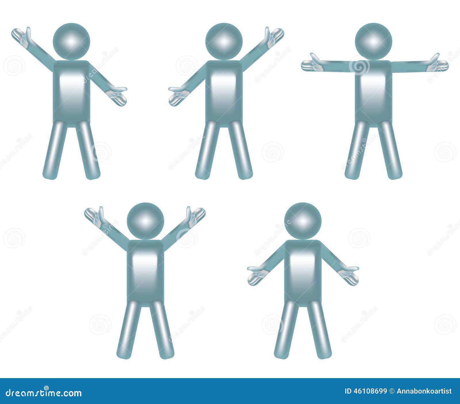 Gradient character stock vector. Illustration of concept - 46108699