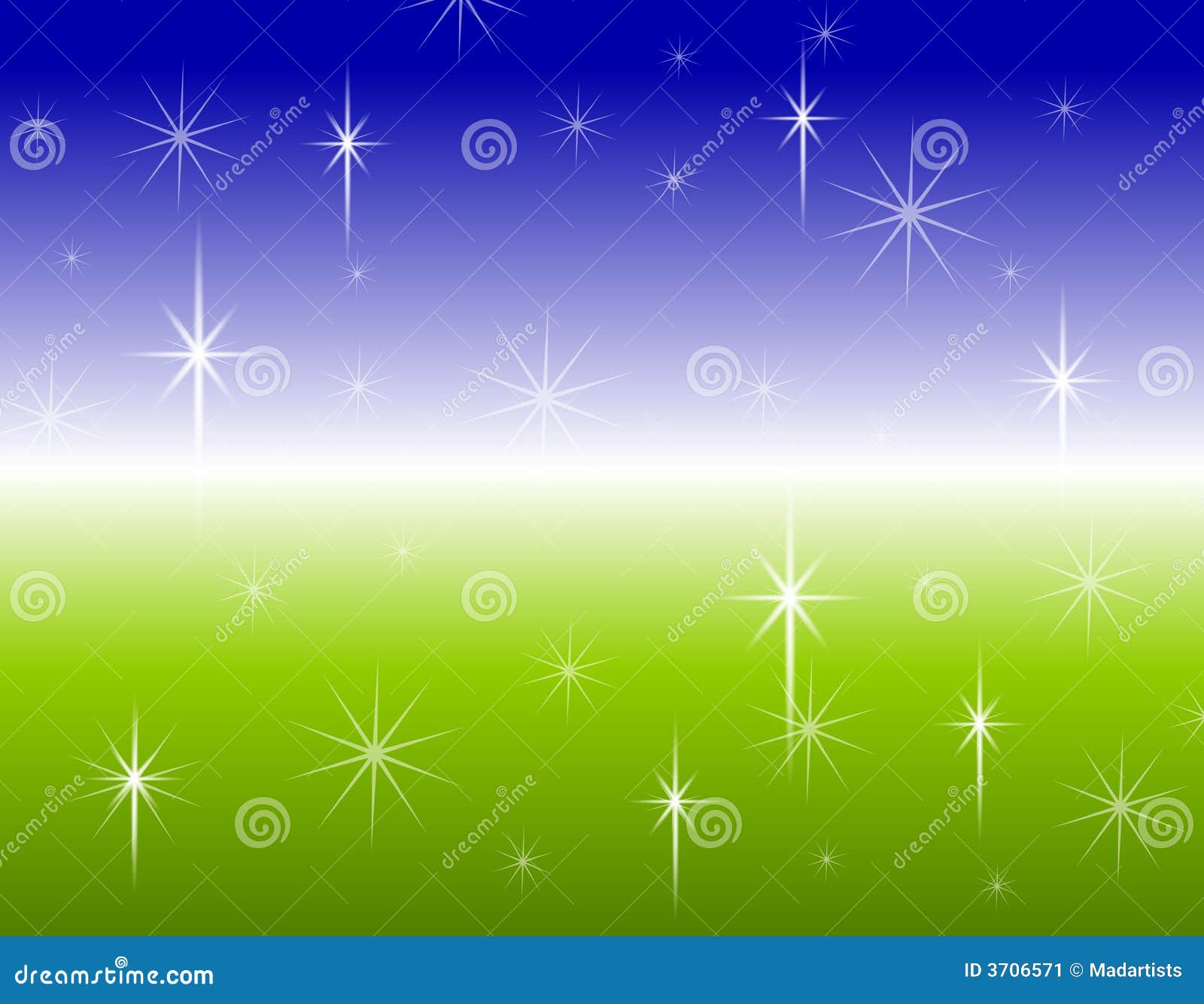 Gradient Christmas Stars Background Stock Illustration - Illustration ...