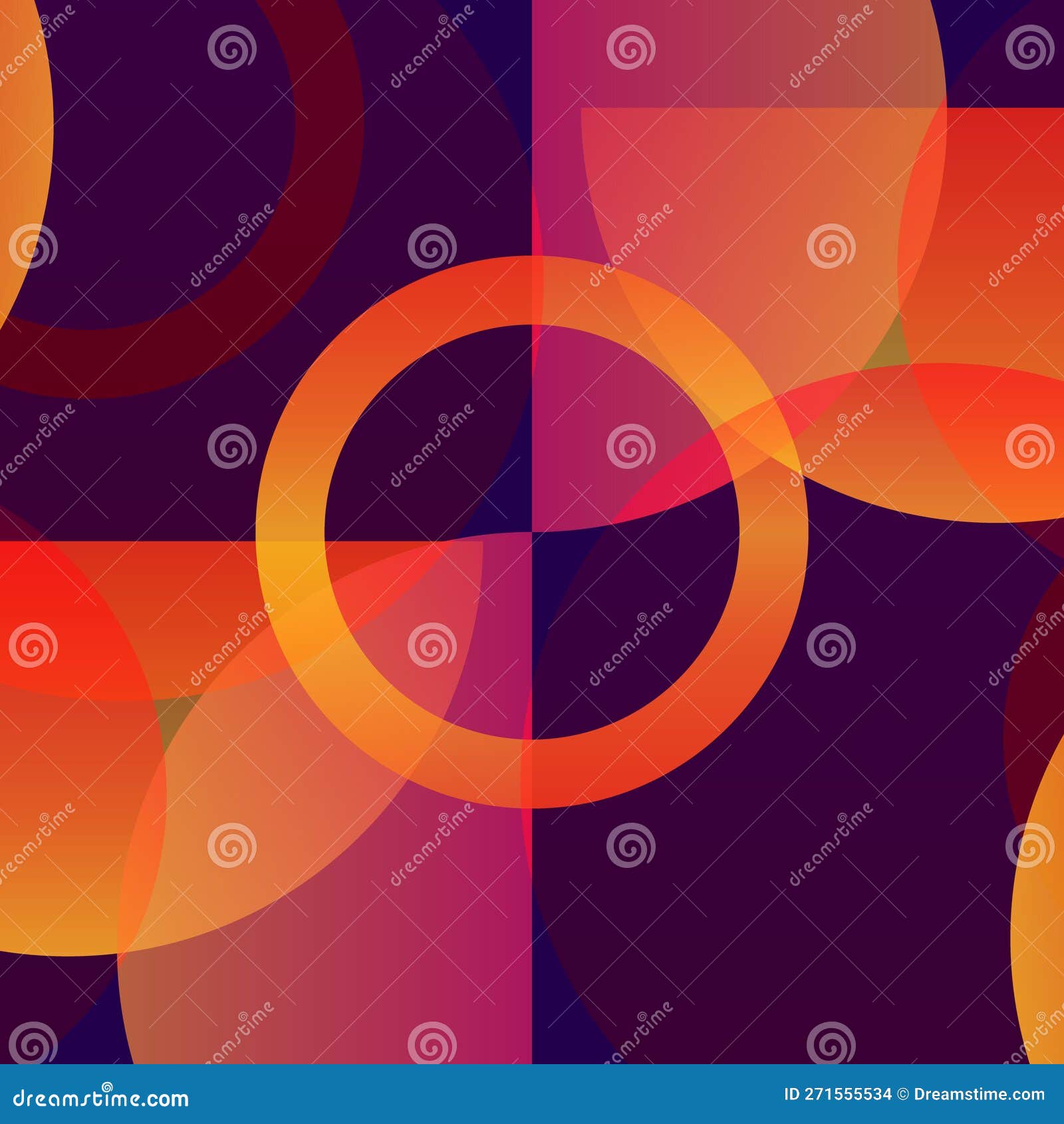 Gradient Circle Overlapping Layer Background Stock Vector Illustration Of Line Modern 271555534