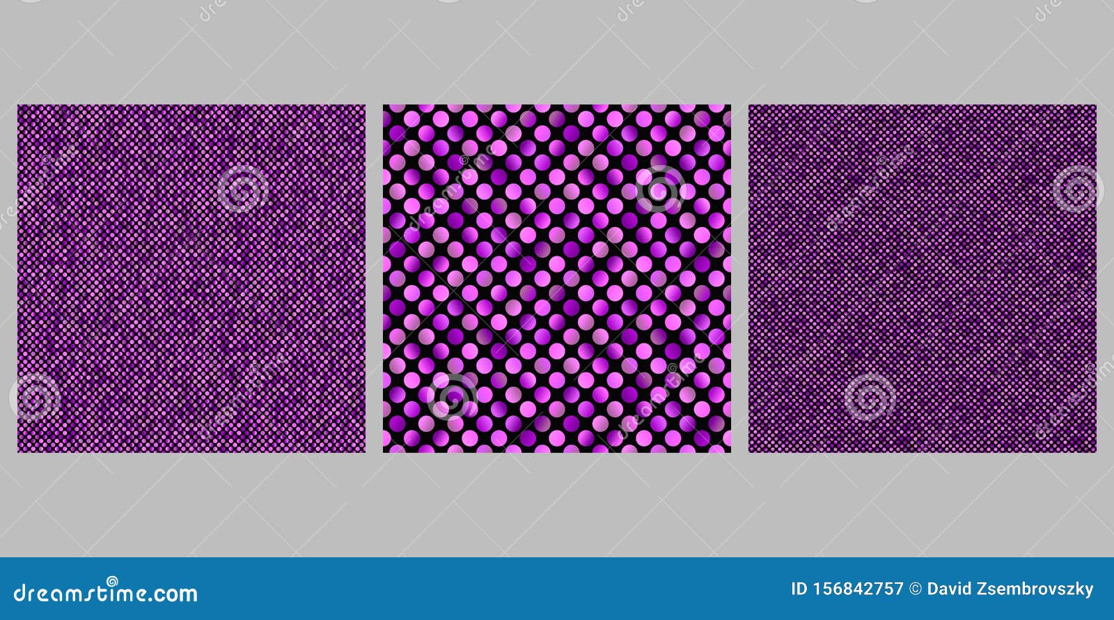 Gradient Circle Pattern Background Set - Abstract Vector Designs Stock ...