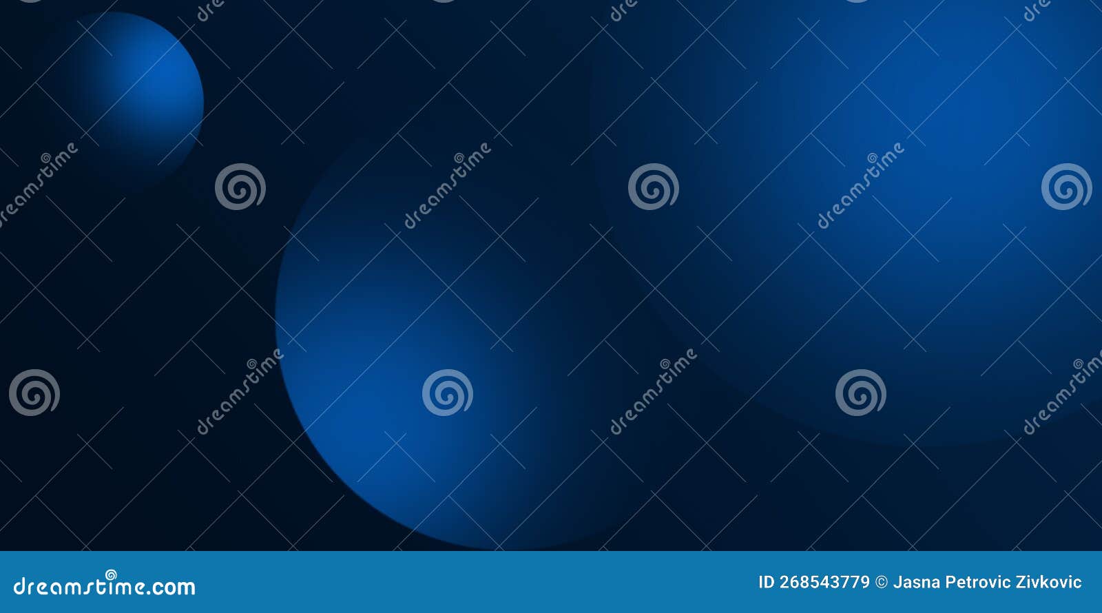 Gradient Circles with Shadows. Techno Abstract Background Stock ...