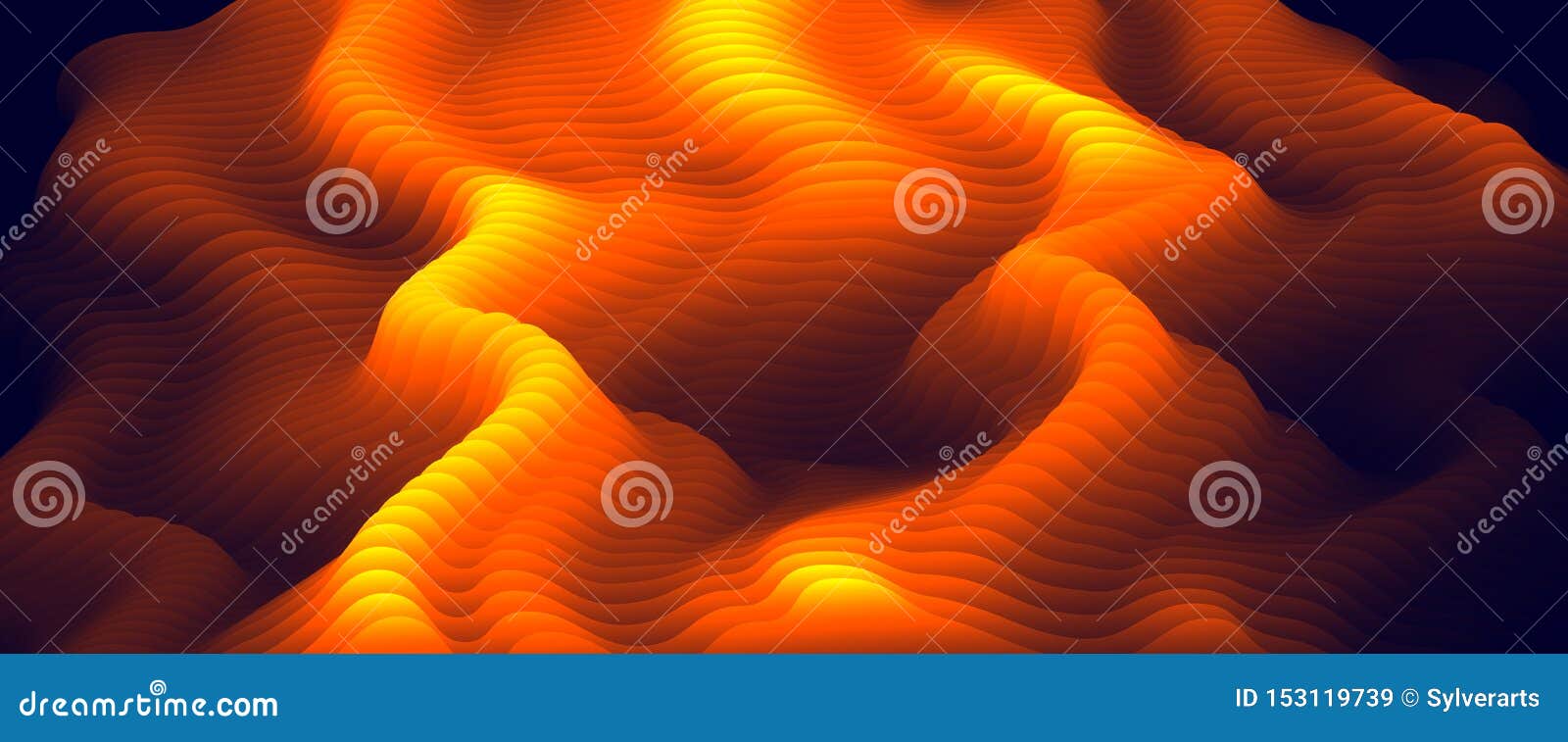 Gradient Color 3D Flame Fluid Shape Vector Abstract Background, Dynamic ...