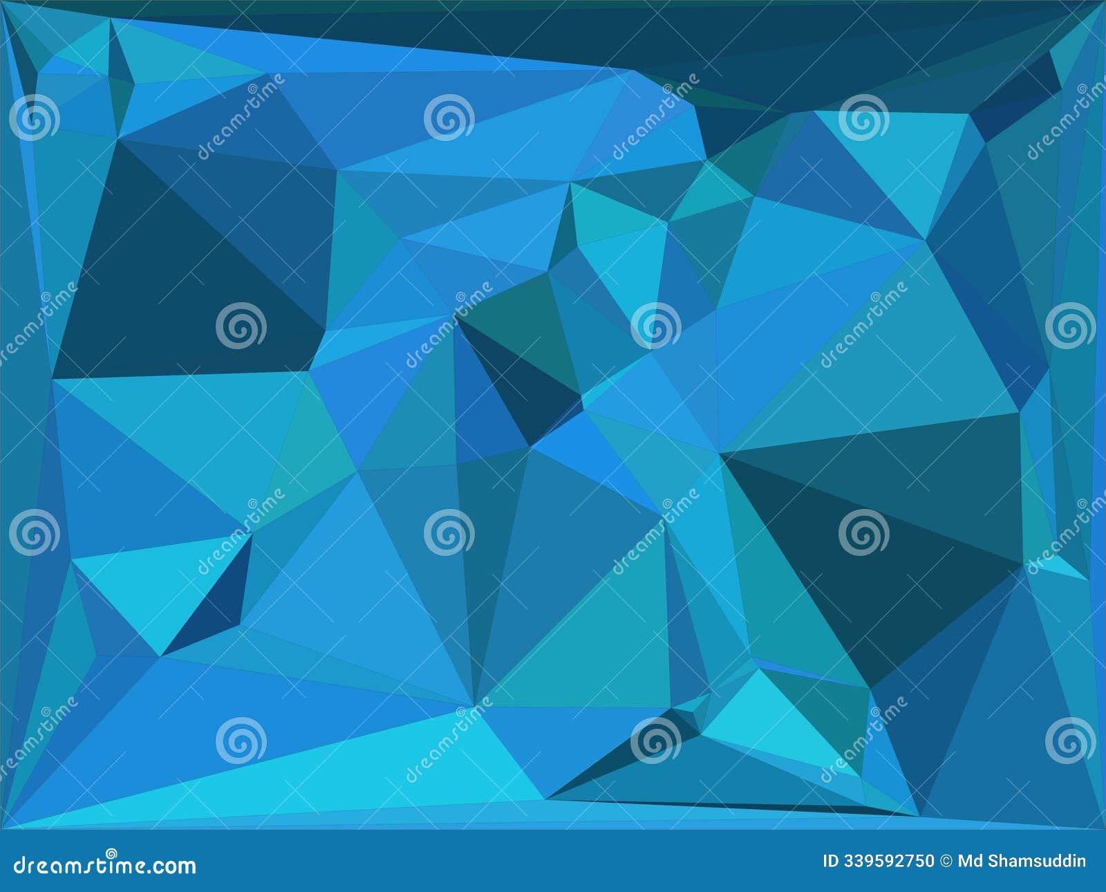 Gradient Colors Polygon Background Design Stock Illustration ...