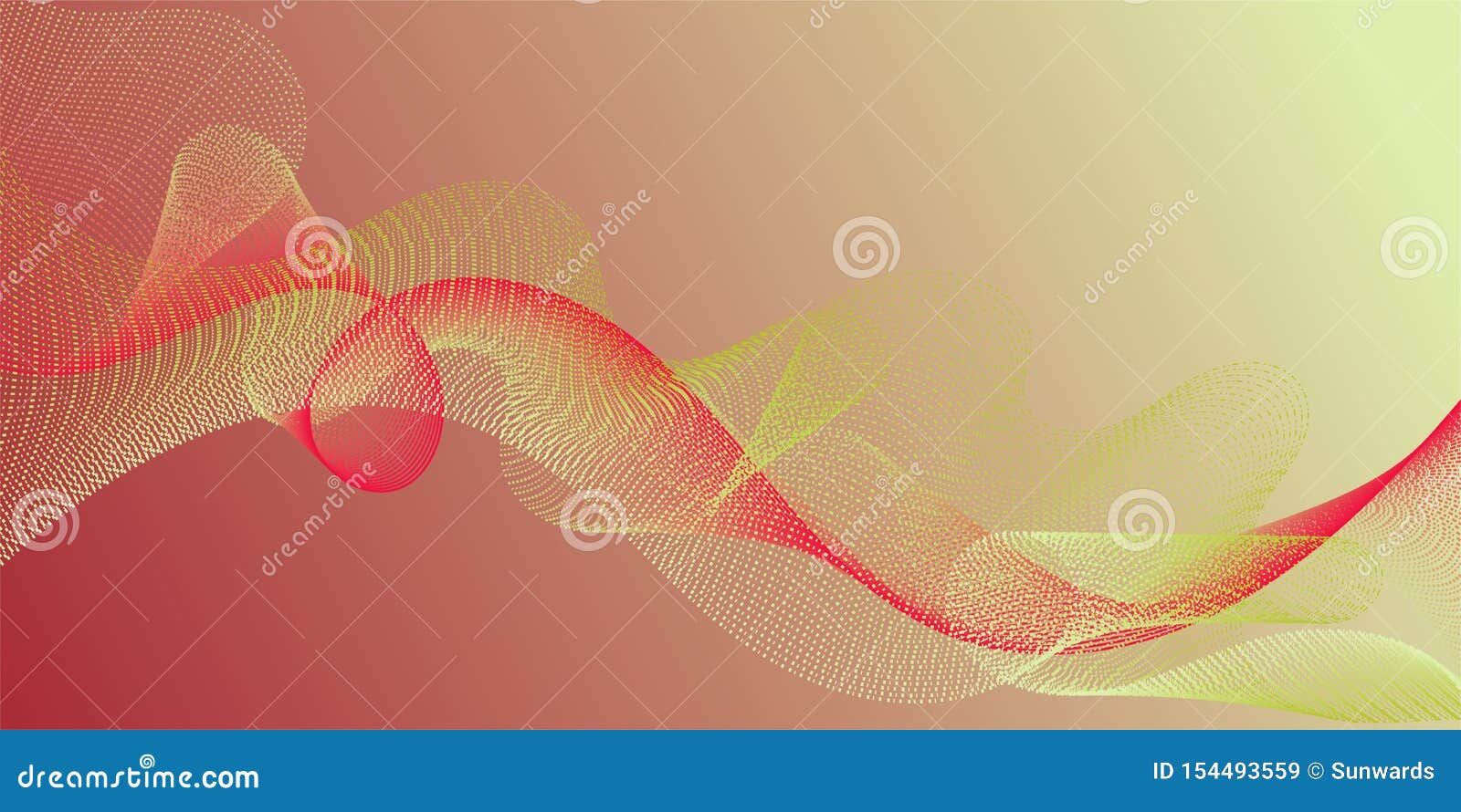 Gradient Curves Flow Effect Illusion Fancy Background. Stock Vector ...