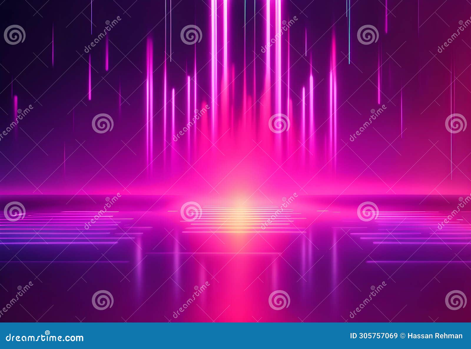 Gradient Cyberpunk Light Effect Stock Illustration - Illustration of ...