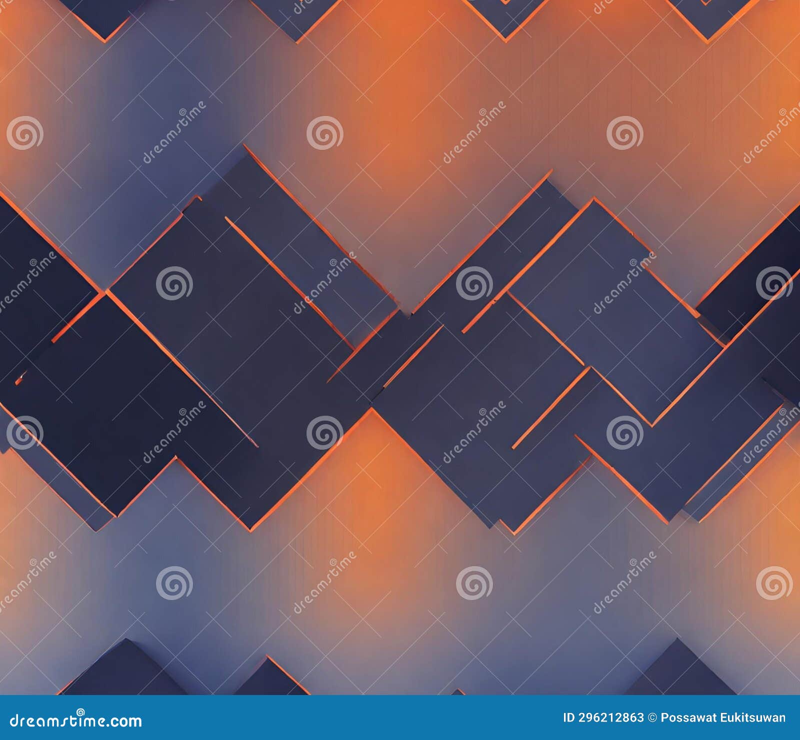 A Gradient from Dark Blue To Light Orange Stock Illustration ...