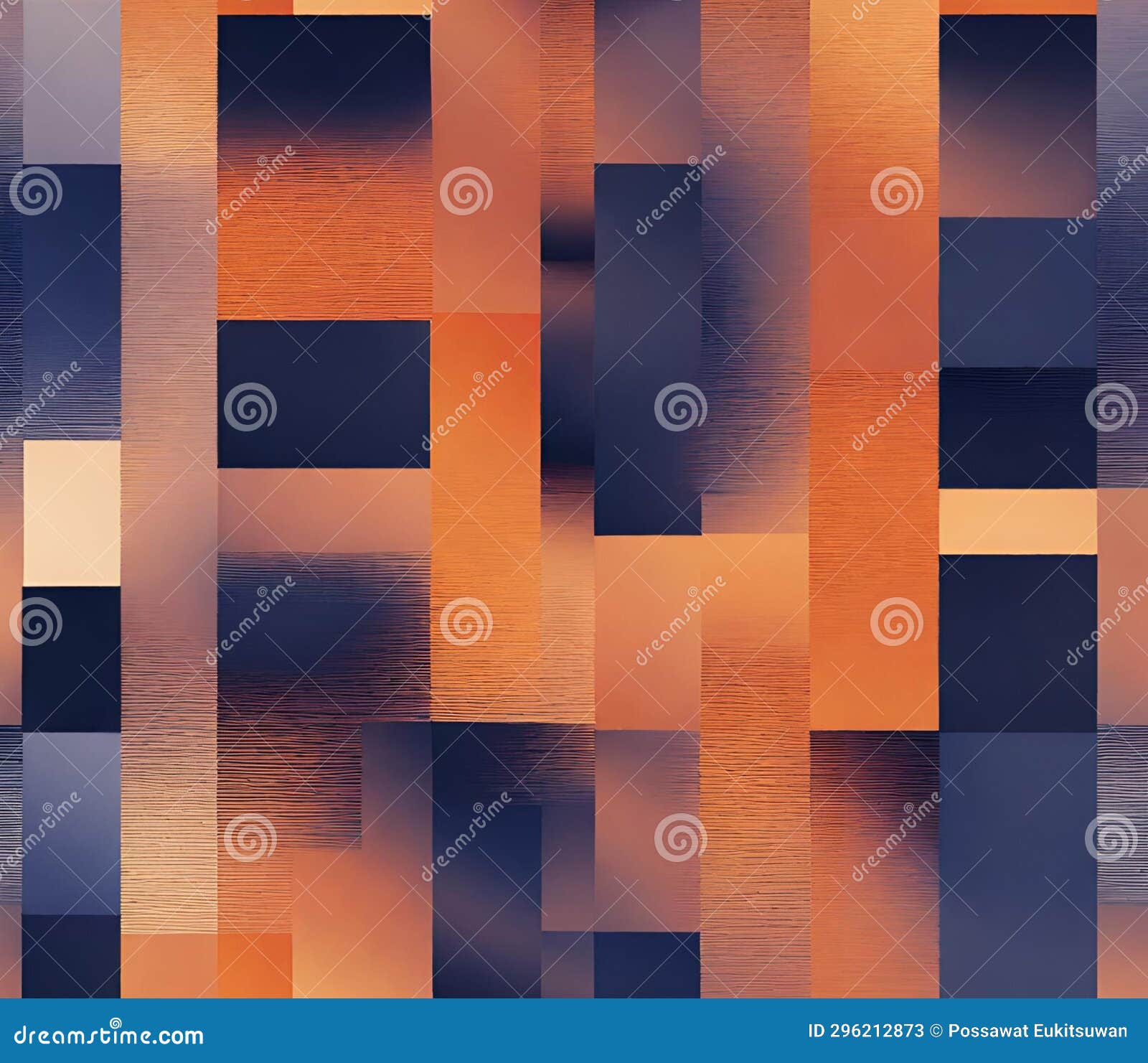 A Gradient from Dark Blue To Light Orange Stock Illustration ...