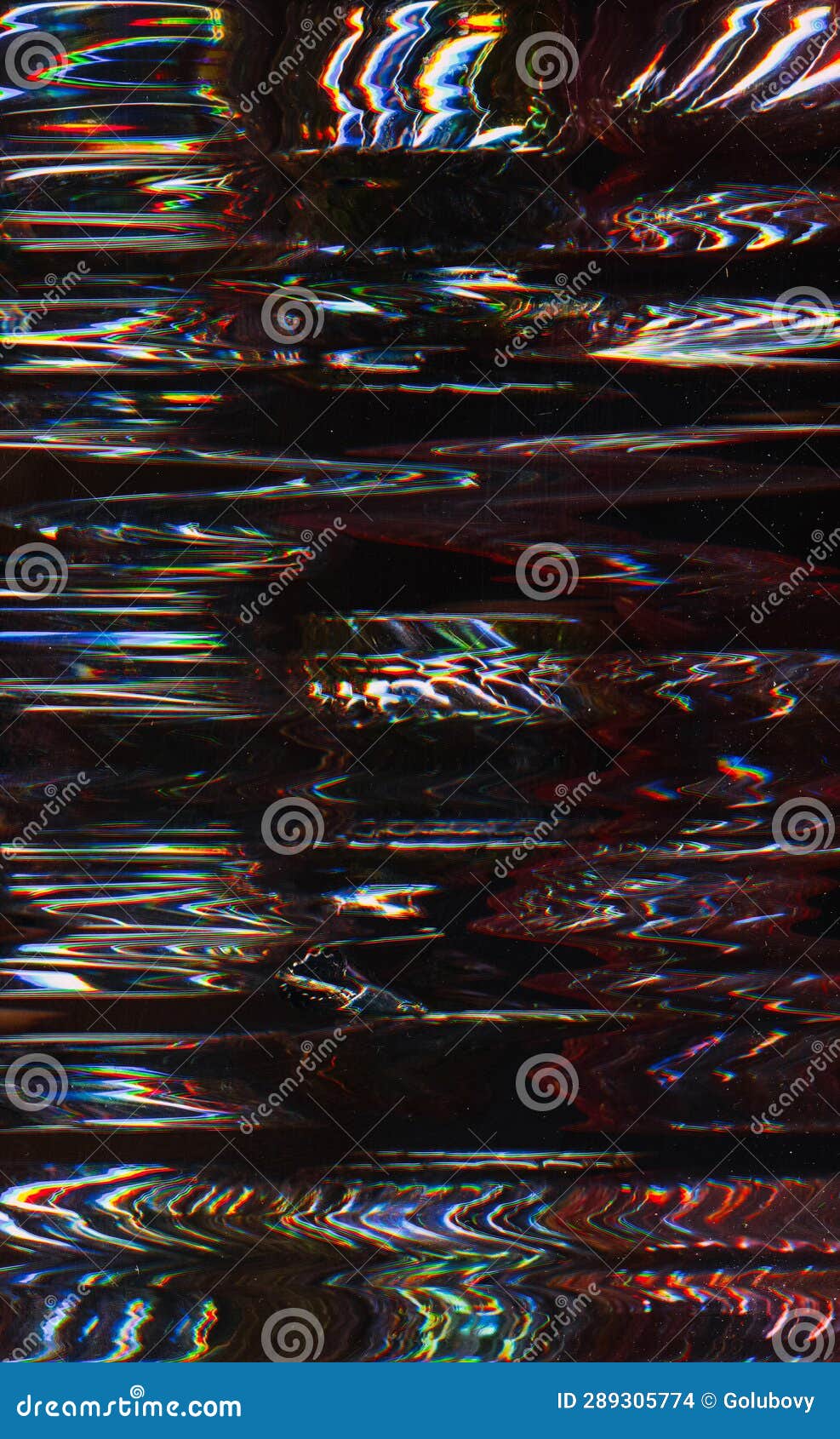 Gradient Display Vhs Error Glowing Background Stock Photo - Image of ...