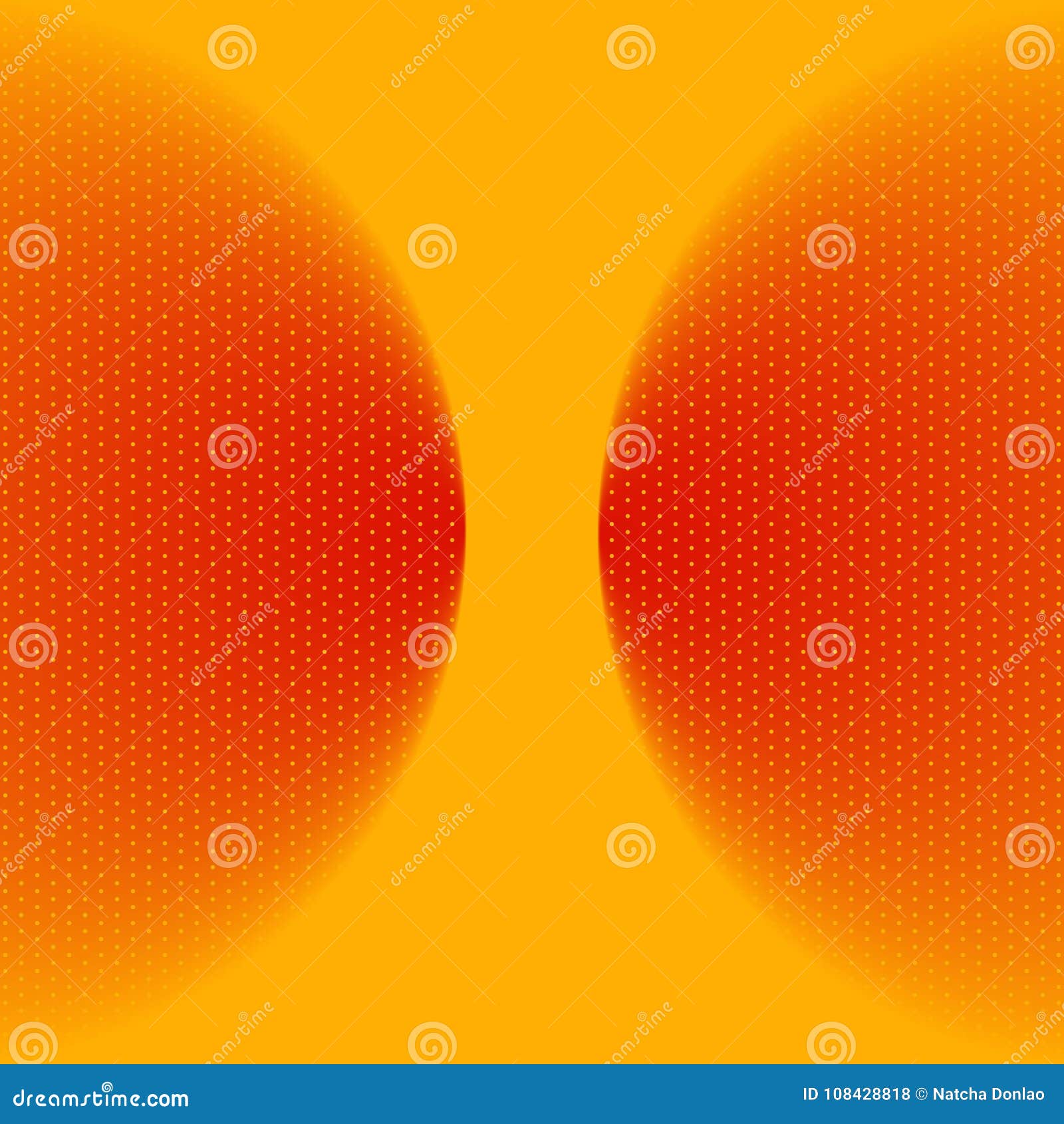 Gradient Duotone Background Decorate with Halftone Pattern Stock ...